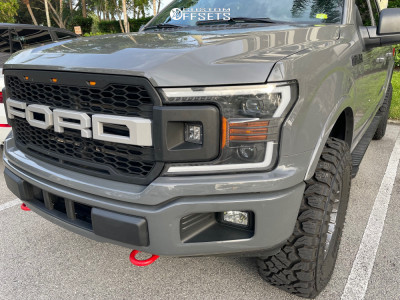 2020 Ford F-150 with 17x9 1 Fuel Militia and 35/12.5R17 Kenda Klever R ...