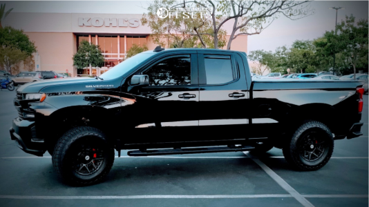 2019 Chevrolet Silverado 1500 with 18x9 0 4Play 4ps50 and 295/70R18 ...