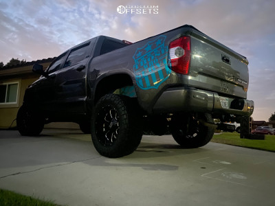 2016 Toyota Tundra with 20x10 -24 XD Buck 25 and 35/12.5R20 Nitto Ridge ...