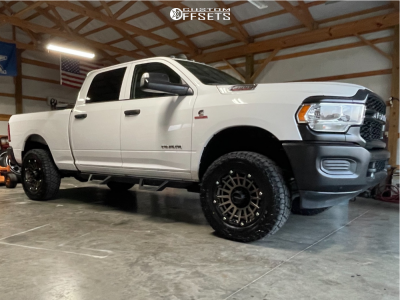 2019 Ram 2500 with 20x9 12 Vision Creep and 35/12.5R20 Americus Rugged ...