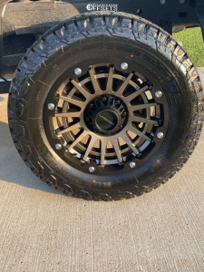 2019 Ram 2500 with 20x9 12 Vision Creep and 35/12.5R20 Americus Rugged ...