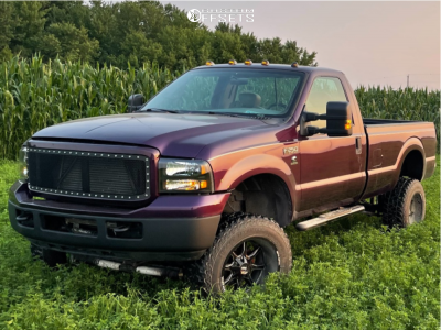 1999 Ford F-250 Super Duty with 20x12 -44 Moto Metal Mo970 and 35/13 ...
