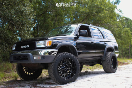 1999 Toyota 4Runner with 20x12 -51 Hardrock Overdrive and 33/12.5R20 ...