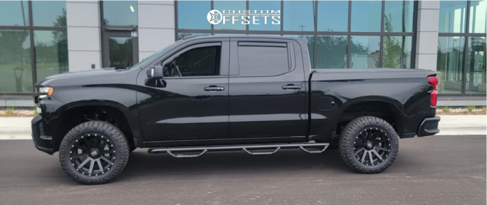 2021 Chevrolet Silverado 1500 with 20x10 -24 XD Xd818 and 33/12.5R20 ...