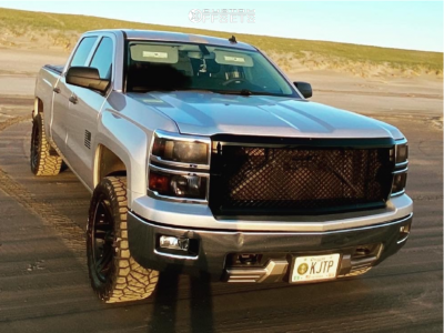 2014 Chevrolet Silverado 1500 with 20x10 -24 MB Wheels Vortex and 33/12 ...