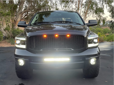 2006 Dodge Ram 1500 with 17x9 -12 Raceline 935BZ Defender and 35/12 ...