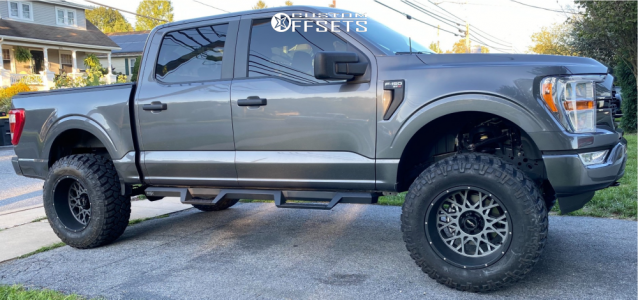 2021 Ford F-150 with 20x12 -51 Vision Rocker and 37/13.5R20 Fury ...