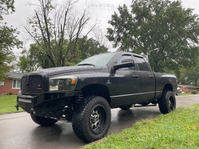 2008 Dodge Ram 2500 with 20x10 -25 Vision Invader and 35/12.5R20 ...