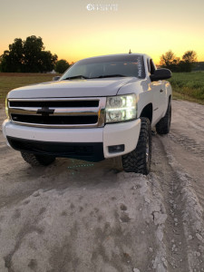 2008 Chevrolet Silverado 1500 with 18x9 18 Vision Turbine and 35/12 ...