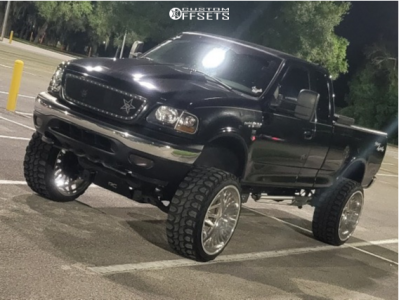 1997 Ford F-150 with 26x14 -80 American Force Quantum Cc and 37/13.5R26 ...