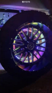 2015 GMC Sierra 1500 with 22x12 -51 Hardcore Offroad Hc19 and 33/12 ...