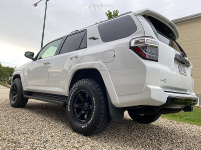 2021 Toyota 4Runner with 17x9 -12 Fuel Rush and 265/70R17 BFGoodrich ...