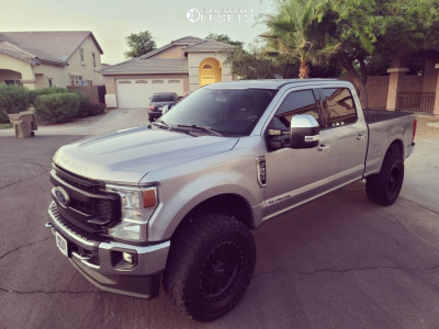 2020 Ford F-250 Super Duty with 20x10 -24 Method Mr605 and 37/12.5R20 ...