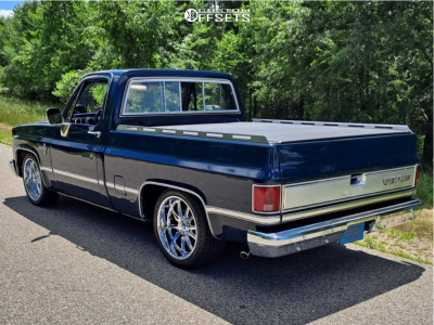 1984 Chevrolet C10 with 20x8 1 US Mags Rambler and 245/40R20 Lexani Lx ...