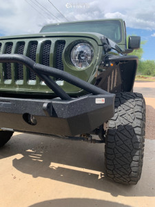 2020 Jeep Wrangler with 17x9.5 0 Pro Comp Series 45 and 285/75R17 Nitto ...