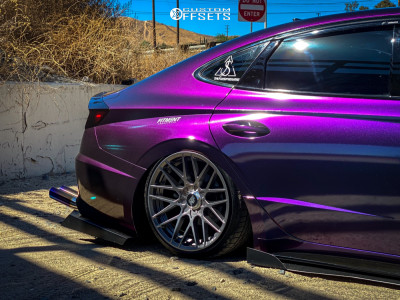 2020 Hyundai Sonata with 19x8.5 40 Rotiform Rse and 225/35R19 ...