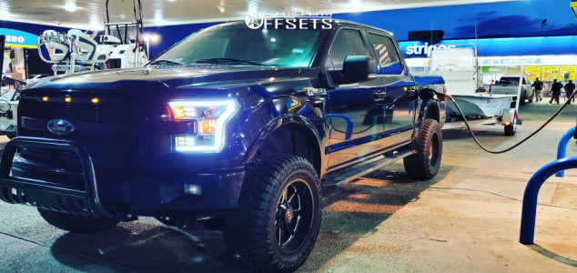 2016 Ford F-150 with 20x10 -24 Steel Off-Road Alpha and 35/12.5R20 Fury ...