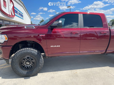 2021 Ram 2500 with 18x9 12 Vision Armor and 37/12.5R18 Vizzoni Mudz M/t ...