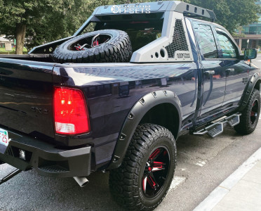 2018 Ram 1500 with 20x10 -24 Vision Fury and 37/12.5R20 Fury Offroad ...