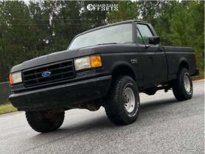 1988 Ford F-150 with 15x12 -38 American Racing Outlaw Ii and 33/12.5R15 ...
