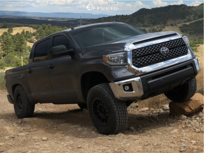 2018 Toyota Tundra with 18x9 -0 Method Mr305 and 295/70R18 Nitto Terra ...