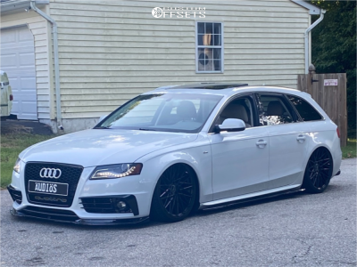2012 Audi A4 Quattro with 20x8.5 35 Vision Recoil and 245/30R20 Lexani ...