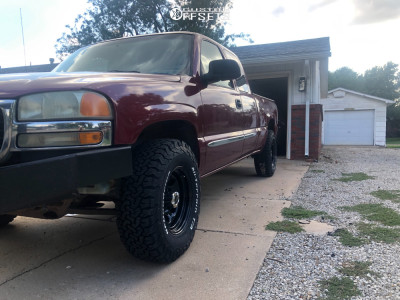 2004 Chevrolet Silverado 1500 with 16x8 -12 Vision Soft 8 and 265/75R16 ...