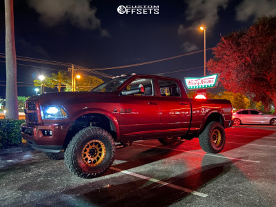 2017 Ram 2500 with 17x10 6 Method Nv Hd and 37/12.5R17 Toyo Tires Open ...