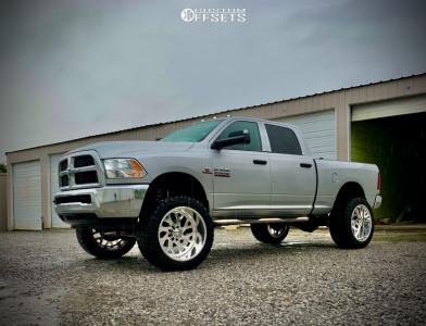 2017 Ram 2500 with 24x14 -73 American Force Lucky Ss and 375/40R24 ...