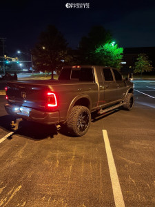 2021 Ram 2500 with 22x10.5 -25 BMF Roulette and 295/50R22 Nitto Ridge ...