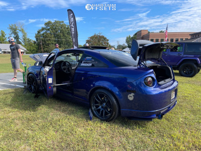 2006 Chevrolet Cobalt with 18x9.5 35 Vordoven Forme 9 and 225/40R18 ...