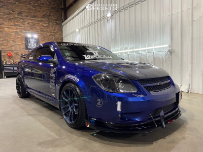 2006 Chevrolet Cobalt with 18x9.5 35 Vordoven Forme 9 and 225/40R18 ...