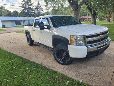 2010 Chevrolet Silverado 1500 with 17x9 -19 Pro Comp Series 97 and 31/ ...