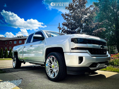 2017 Chevrolet Silverado 1500 Wheel Offset Nearly Flush Stock | 1887460 ...