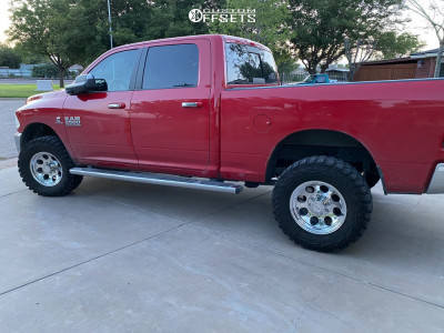 2016 Ram 2500 with 18x9 -6 Pro Comp Series 69 and 35/12.5R18 Gladiator ...