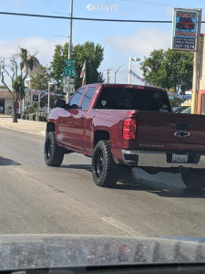 2014 Chevrolet Silverado 1500 with 20x10 -19 Hostile Reaper and 33/12 ...