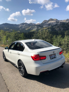 2017 BMW 340i XDrive with 19x8.5 35 Beyern Ritz and 245/40R19 Hankook ...