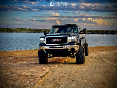 2009 GMC Sierra 1500 with 20x12 -44 Moto Metal Mo962 and 36/15.5R20 ...