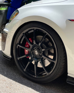 2017 Volkswagen GTI with 19x8.5 45 Neuspeed Rse102 and 235/35R19 ...