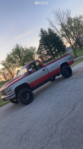 1993 Chevrolet K1500 with 20x12 -51 Vision Bomb and 33/12.5R20 Federal ...