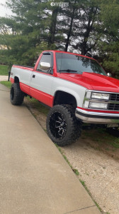 1993 Chevrolet K1500 with 20x12 -51 Vision Bomb and 33/12.5R20 Federal ...