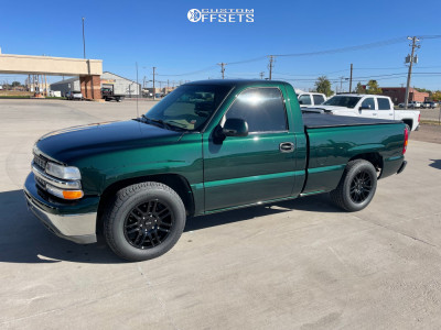 2001 Chevrolet Silverado 1500 with 17x8.5 30 American Racing AR915 and ...