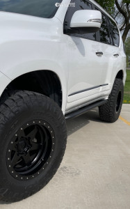 2016 Lexus GX460 with 17x8.5 -38 Stealth Custom Series Br6 and 295 ...