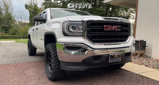2017 GMC Sierra 1500 with 20x9 -12 Mickey Thompson Deegan 38 Pro 2 and ...