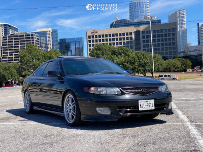 2000 Toyota Solara with 18x8 35 Enkei Rpf1 and 225/40R18 Yokohama Advan ...
