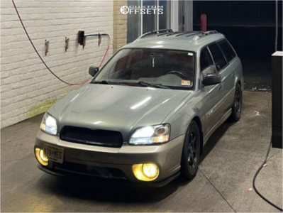 2004 Subaru Outback with 16x7 35 NS Ns1507 and 225/60R16 Atrezzo Sh406 ...