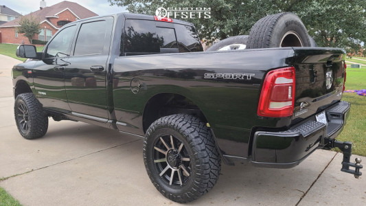 2019 Ram 2500 with 20x9 18 XD Xd847 and 35/12.5R20 Nitto Ridge Grappler ...