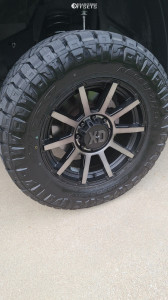 2019 Ram 2500 with 20x9 18 XD Xd847 and 35/12.5R20 Nitto Ridge Grappler ...