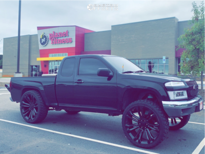 2004 Chevrolet Colorado with 26x9 32 OE Replicas Split 7s and 35/13 ...