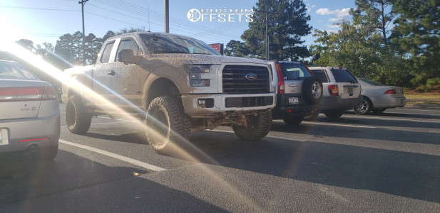 2017 Ford F-150 with 20x10 -25 Vision Razor and 35/12.5R20 Radar ...